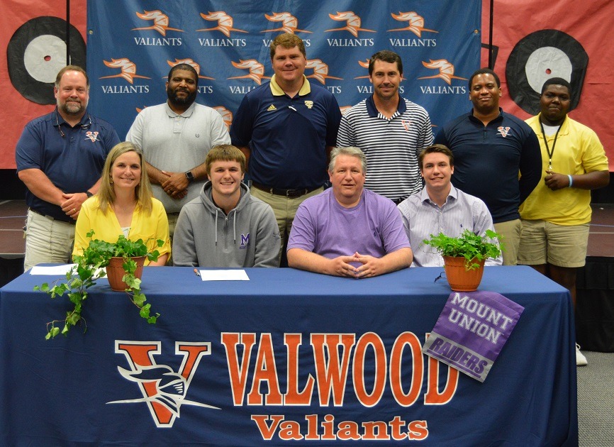 Valwood standouts sign with Mount Union - Valwood School